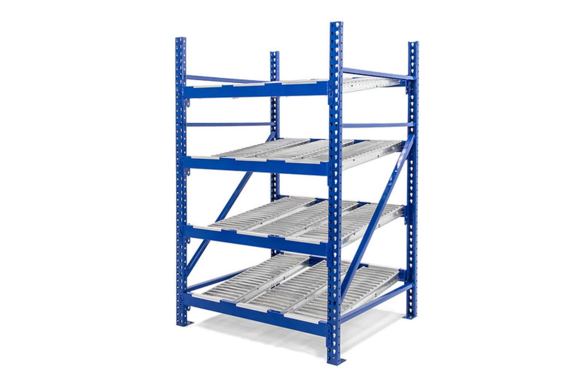 Roller Rack | Gravity Flow Racks | UNEX Manufacturing