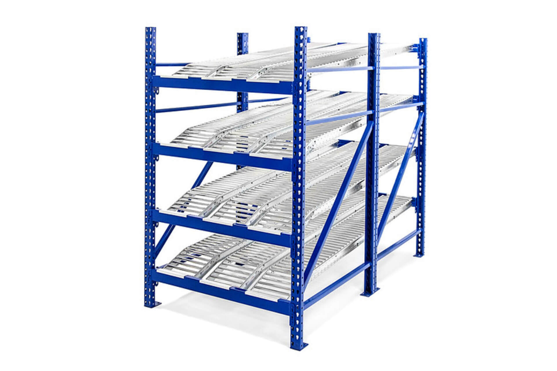 Roller Rack | Gravity Flow Racks | UNEX Manufacturing