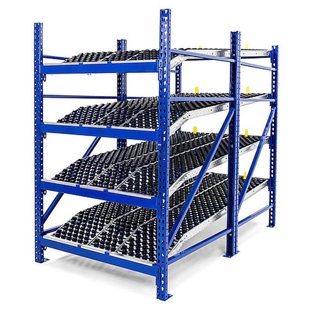Roller Rack | Gravity Flow Racks | UNEX Manufacturing