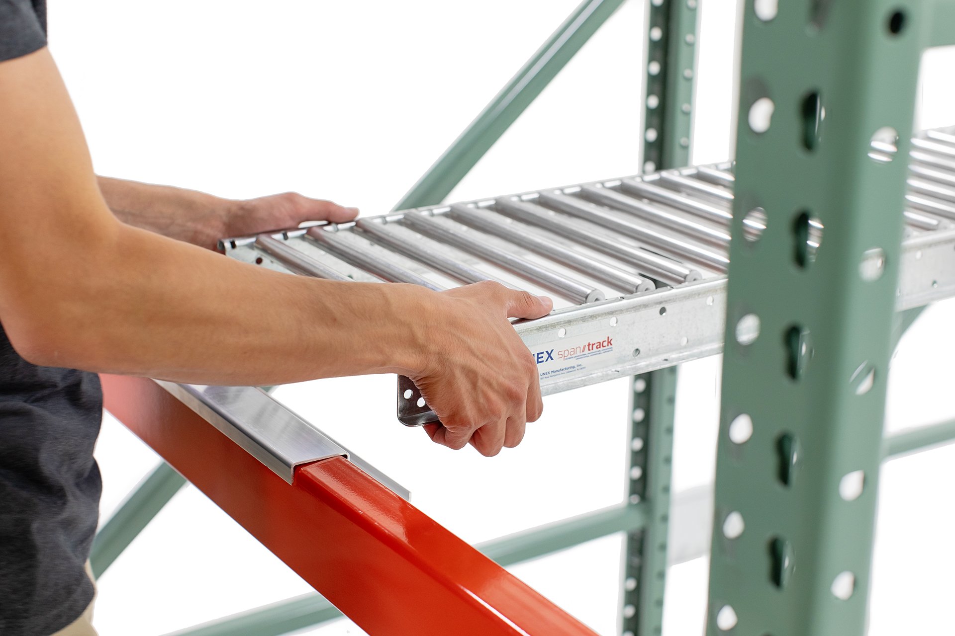 SpanTrack Lane | Carton Flow Rollers | UNEX Manufacturing