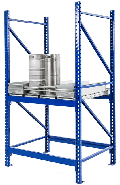 SpanTrack Lane | Carton Flow Rollers | UNEX Manufacturing