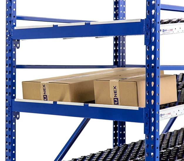 SpanTrack Lane | Carton Flow Rollers | UNEX Manufacturing